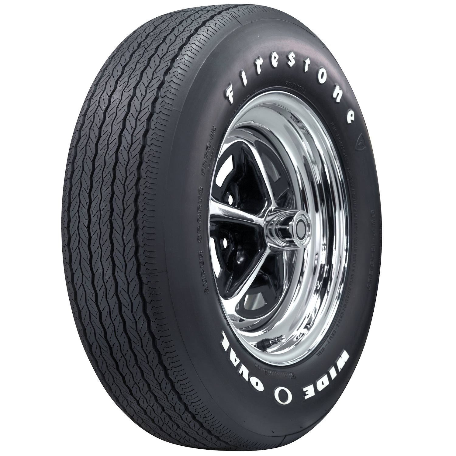 Coker Tire's New Firestone Wide Oval Radial Tires Gives Classic Looks ...