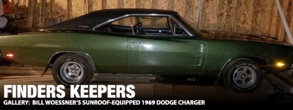 Finders Keepers: Bill Woessner's Sunroof-Equipped 1969 Dodge Charger ...