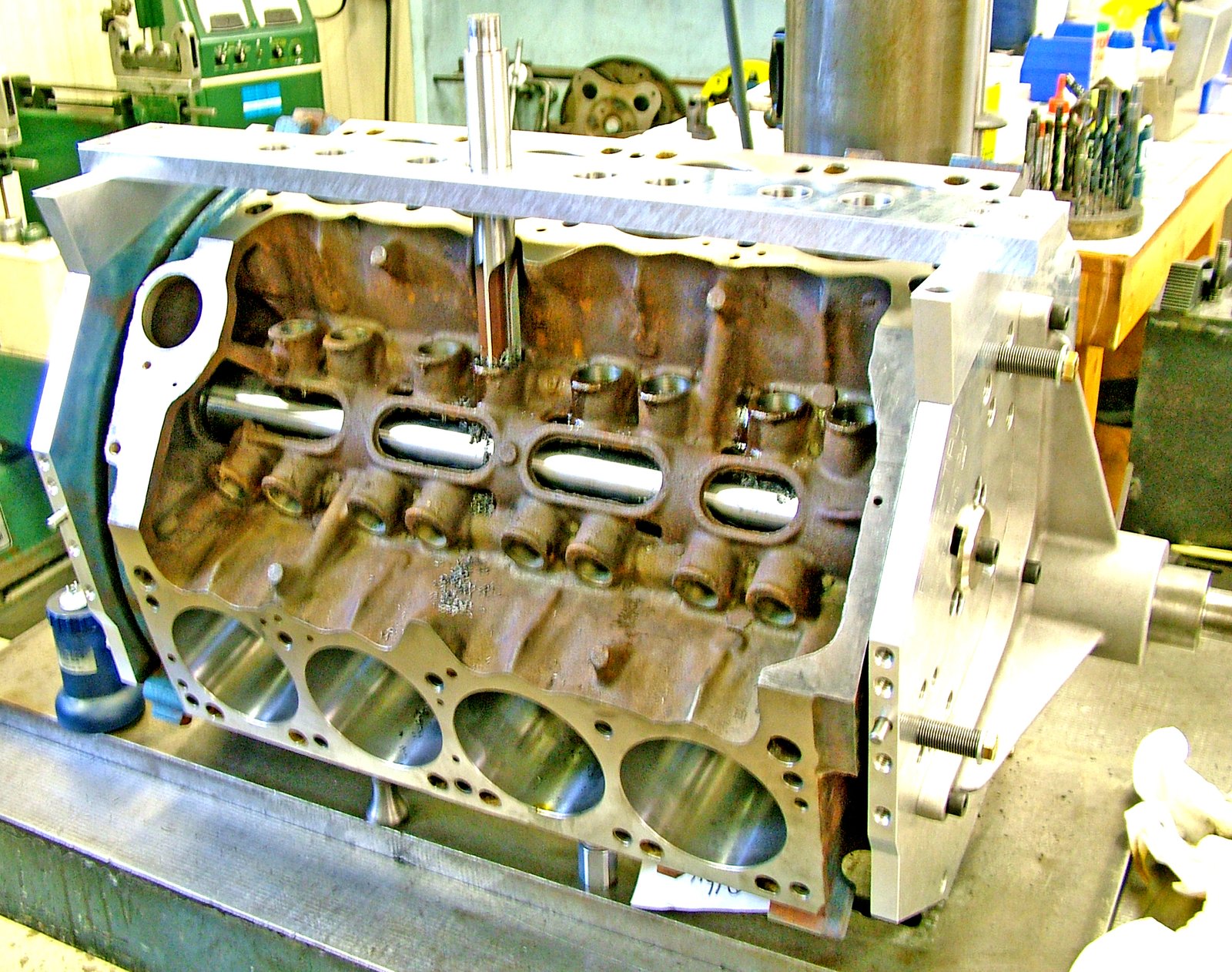 Hughes Engines Tech Center: Lifter Bore Lineup - Mopar Connection ...