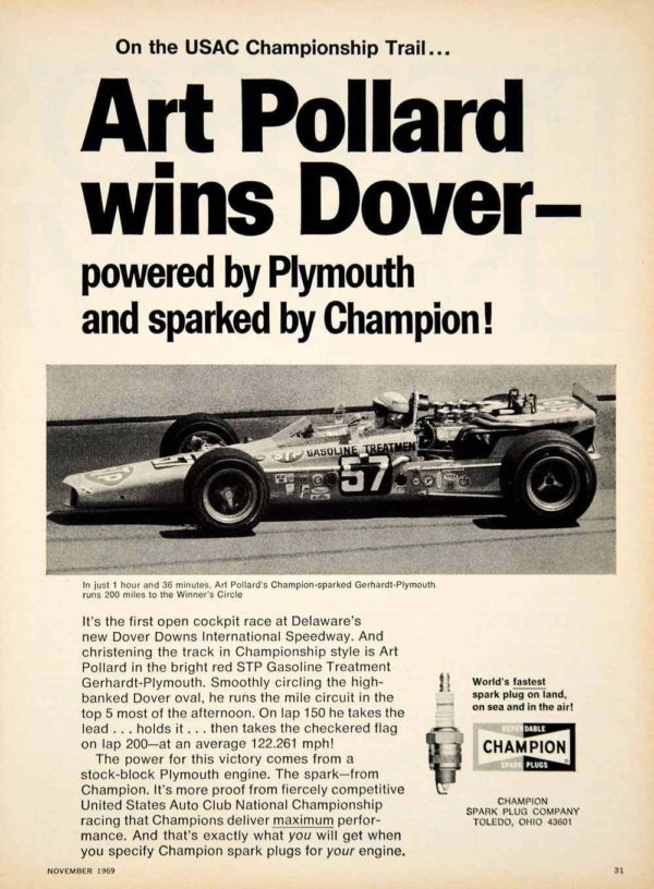 Gallery: The Day Art Pollard & Plymouth Ruled Indy Cars - Mopar ...