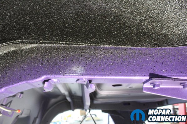 The Coating Down Under: Applying Factory Undercoating on Comeback ‘Cuda ...