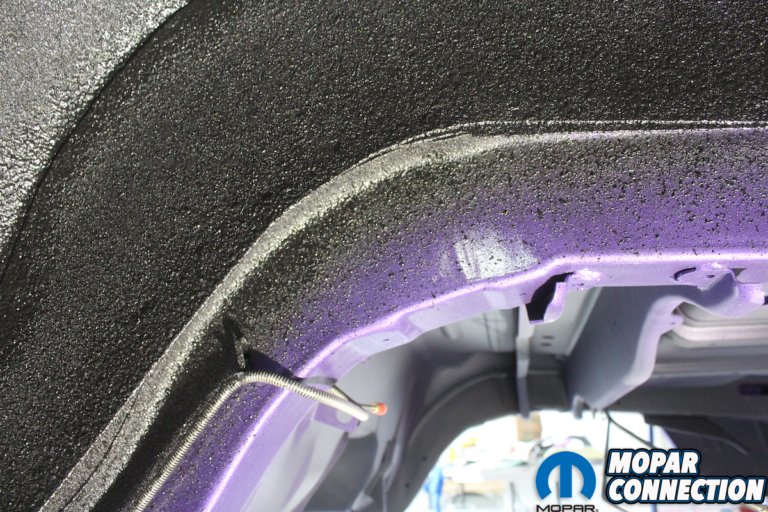The Coating Down Under: Applying Factory Undercoating on Comeback ‘Cuda ...