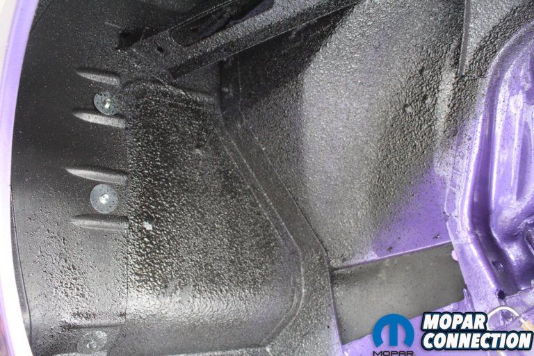 The Coating Down Under: Applying Factory Undercoating on Comeback ‘Cuda ...