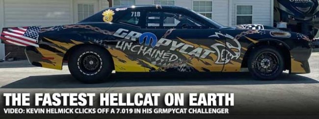 Video: Kevin Helmick Clicks Off a 7.019 in his GRMPYCAT Challenger ...