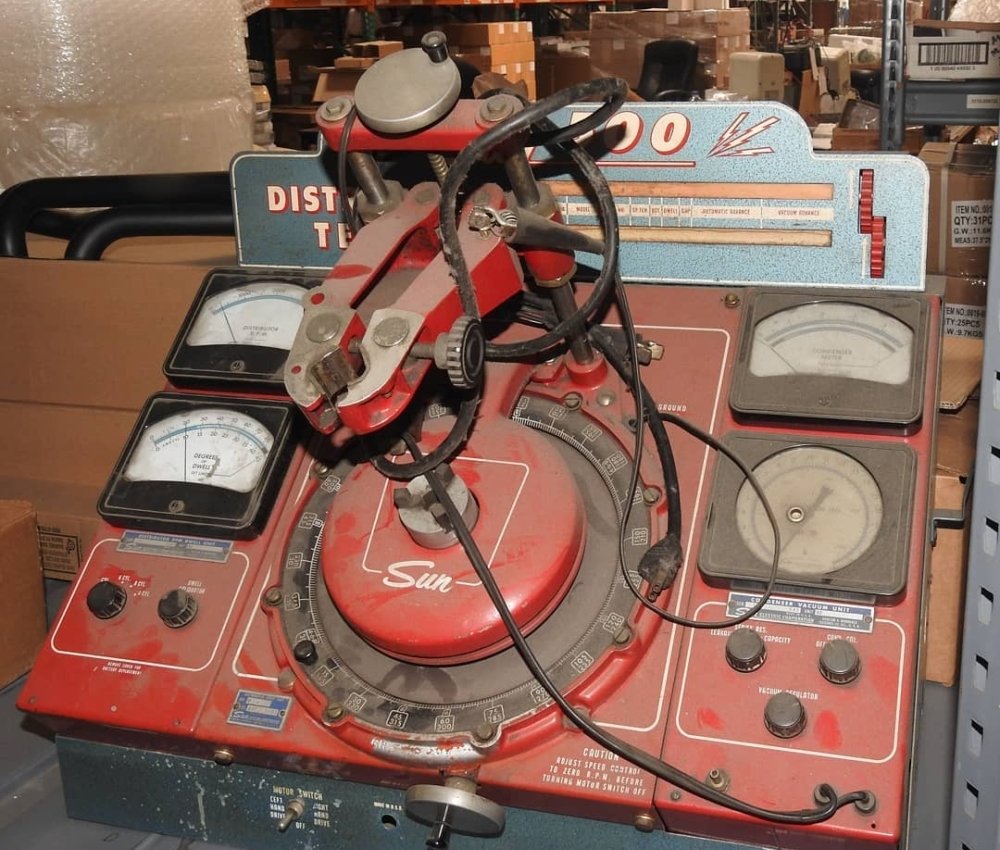 A Vintage Sun Distributor Tester Finds A Fitting Home At Pertronix ...