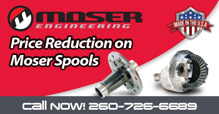 Save On Moser Engineering's Made In The USA Spools - Mopar Connection ...