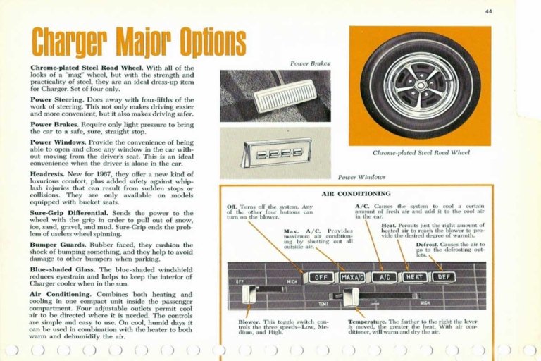 Chrysler Used Motor Wheels Corporation's Magnum 500 Wheels - Mopar ...