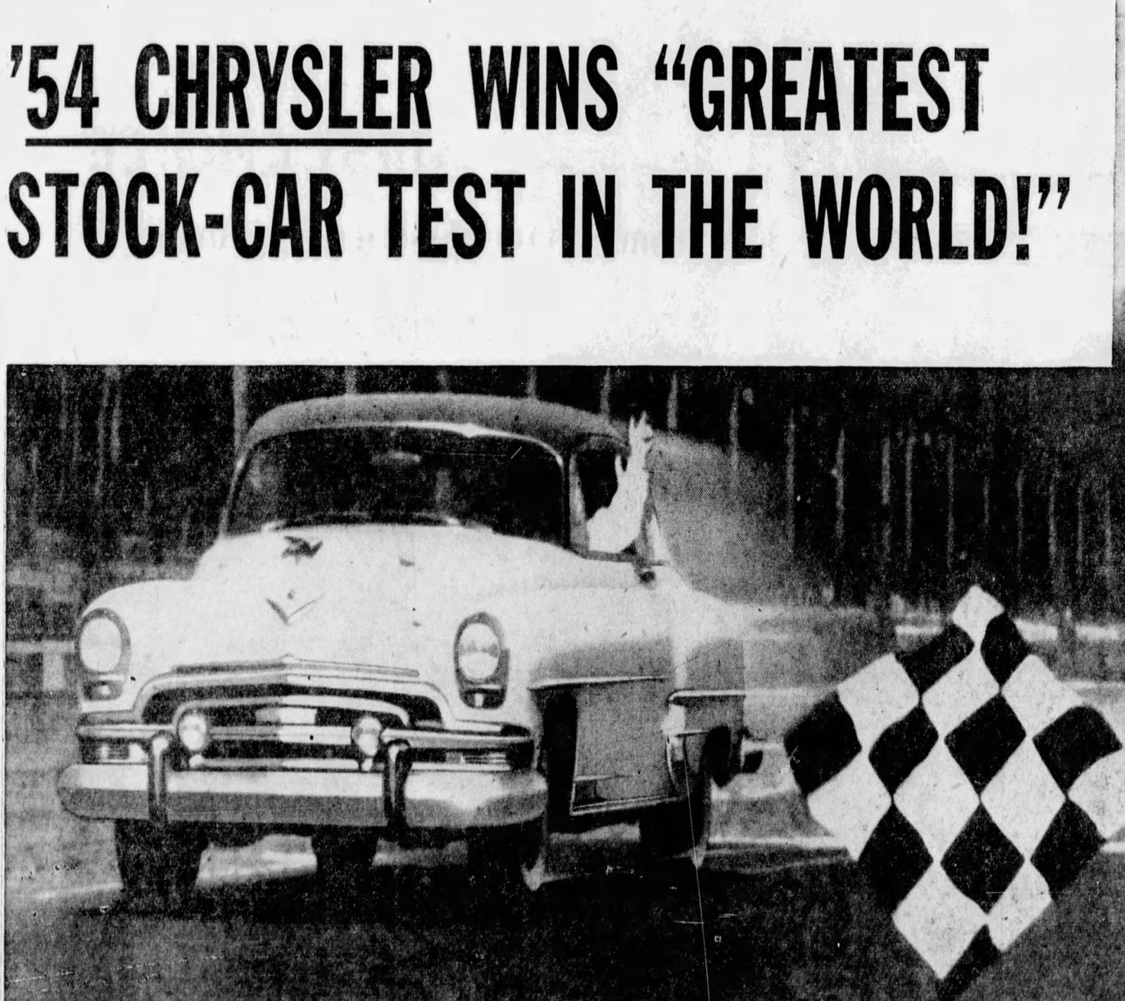 When Chrysler Claimed the Stevens Trophy at the Brickyard - Mopar ...