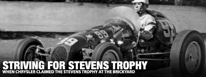 When Chrysler Claimed the Stevens Trophy at the Brickyard - Mopar ...