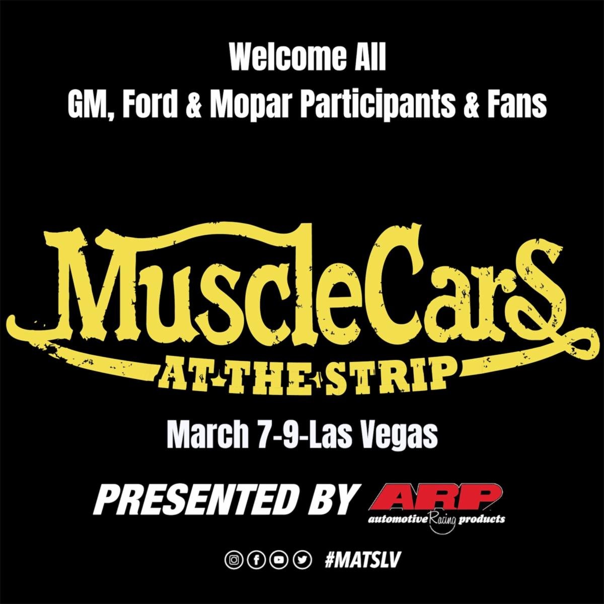 Register Now! Muscle Cars at The Strip Returns March 7-9, 2025 - Mopar ...