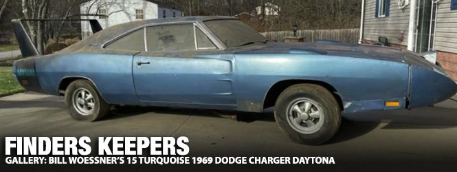 Finders Keepers: Bill Woessner's Q5 Turquoise 1969 Dodge Daytona ...