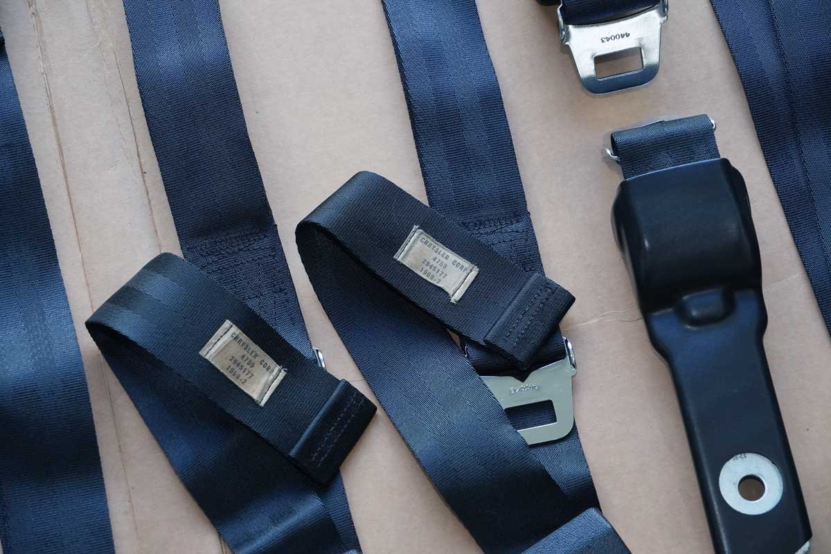 Gallery: Restoring Our Hemi Road Runner's Seat Belts With Sharon's Web ...