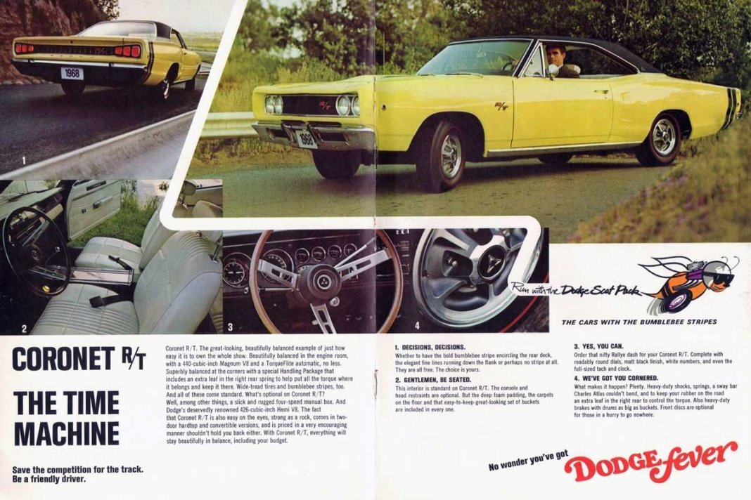 The Scat Pack: The Golden Age of Dodge Muscle Power (1968–1971) - Mopar ...